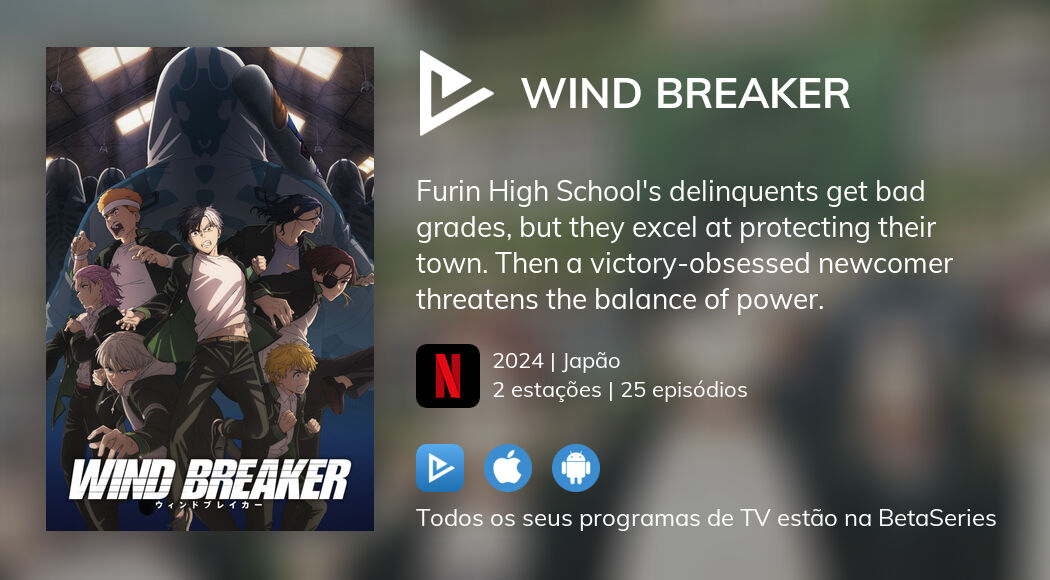 Assista à temporada WIND BREAKER 1 streaming