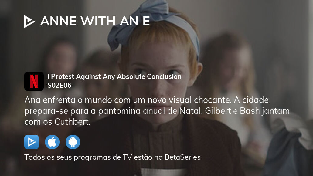 Ver Anne with an E temporada 2 episódio 6 streaming