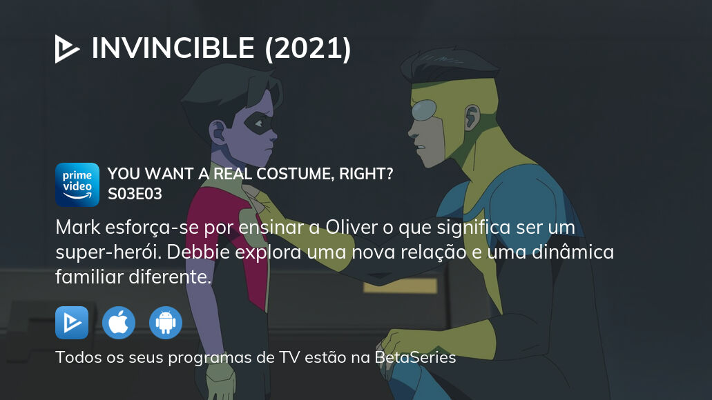 Vídeo : Ver INVENCÍVEL temporada 3 episódio 3 em streaming total