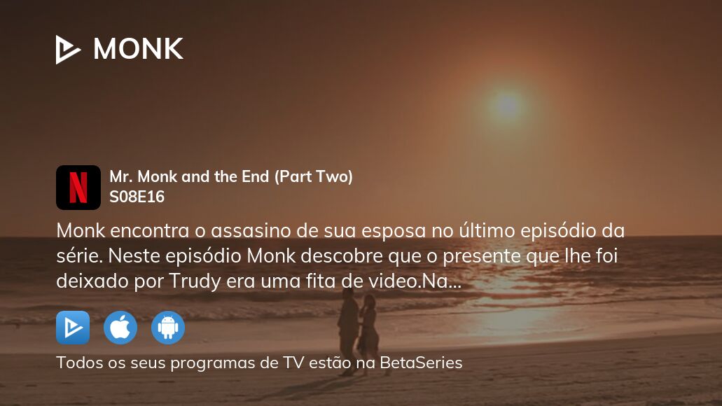 Vídeo : Ver Monk temporada 8 episódio 16 em streaming total
