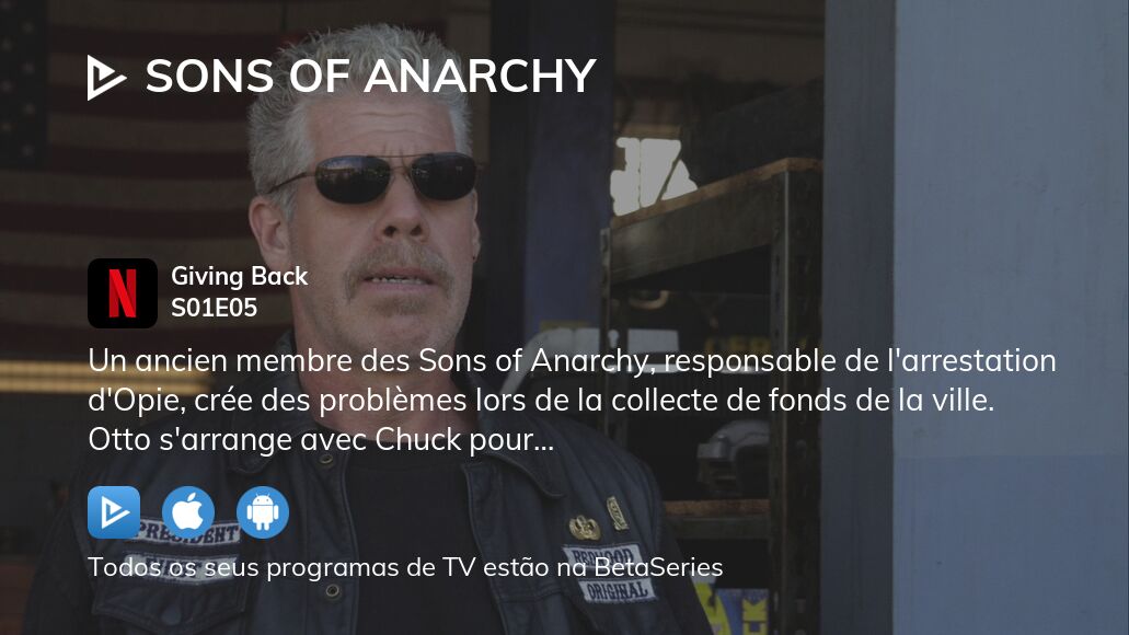 Vídeo : Ver Sons of Anarchy temporada 1 episódio 5 em streaming total