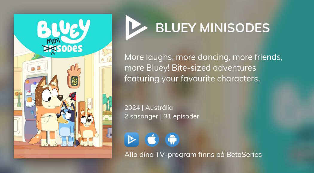 Titta på Bluey Minisodes streaming