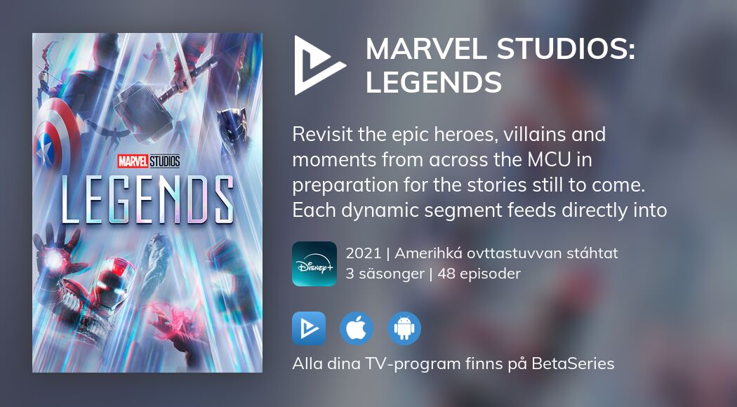 Titta på Marvel Studios: Legends streaming