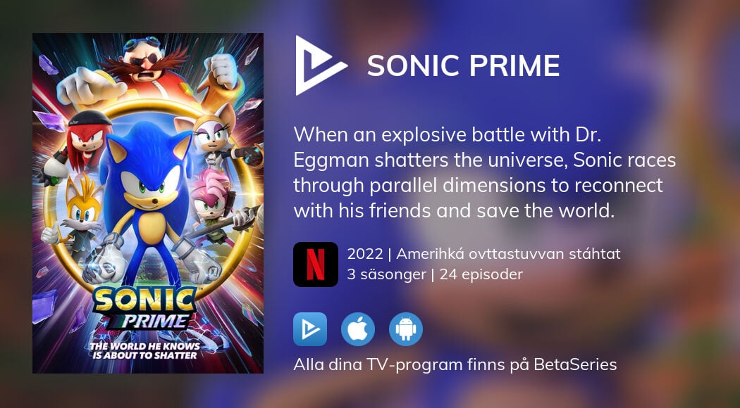 Titta på Sonic Prime streaming