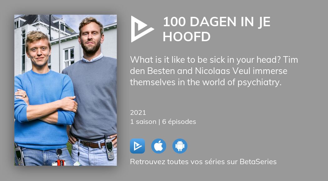 Regarder 100 dagen in je hoofd streaming