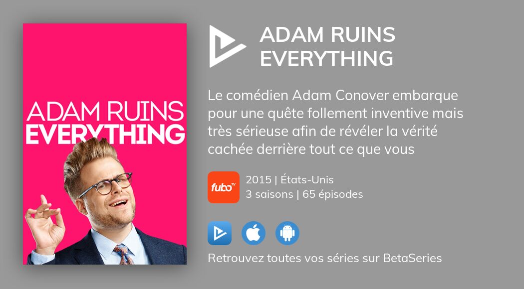 Regarder Adam Ruins Everything streaming