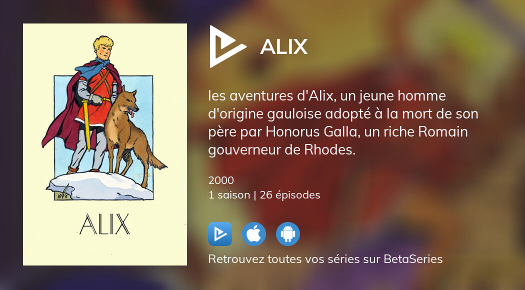Regarder Alix streaming