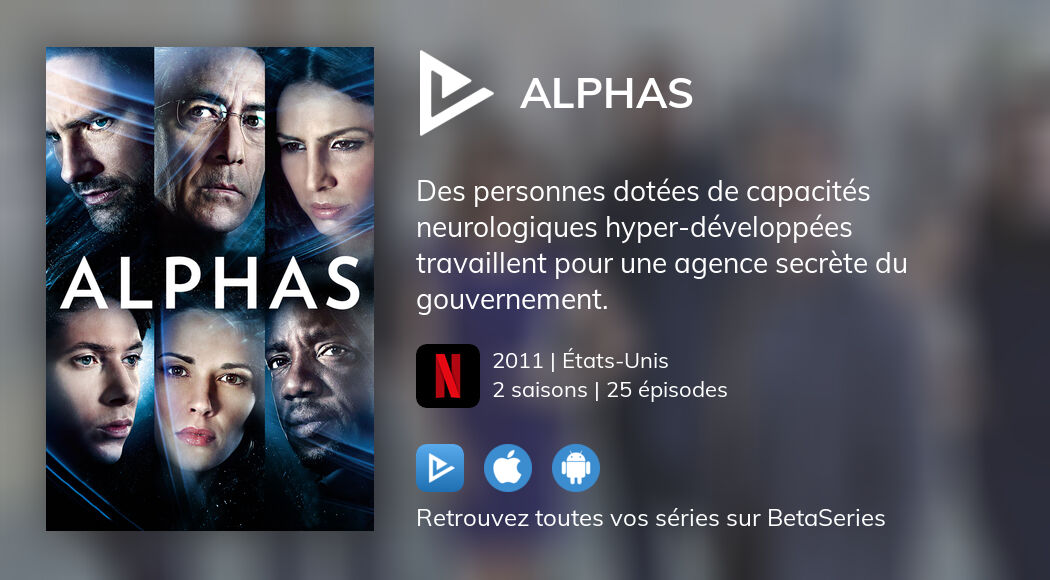 Regarder Alphas streaming