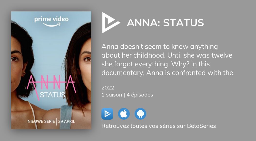 Regarder Anna: Status streaming