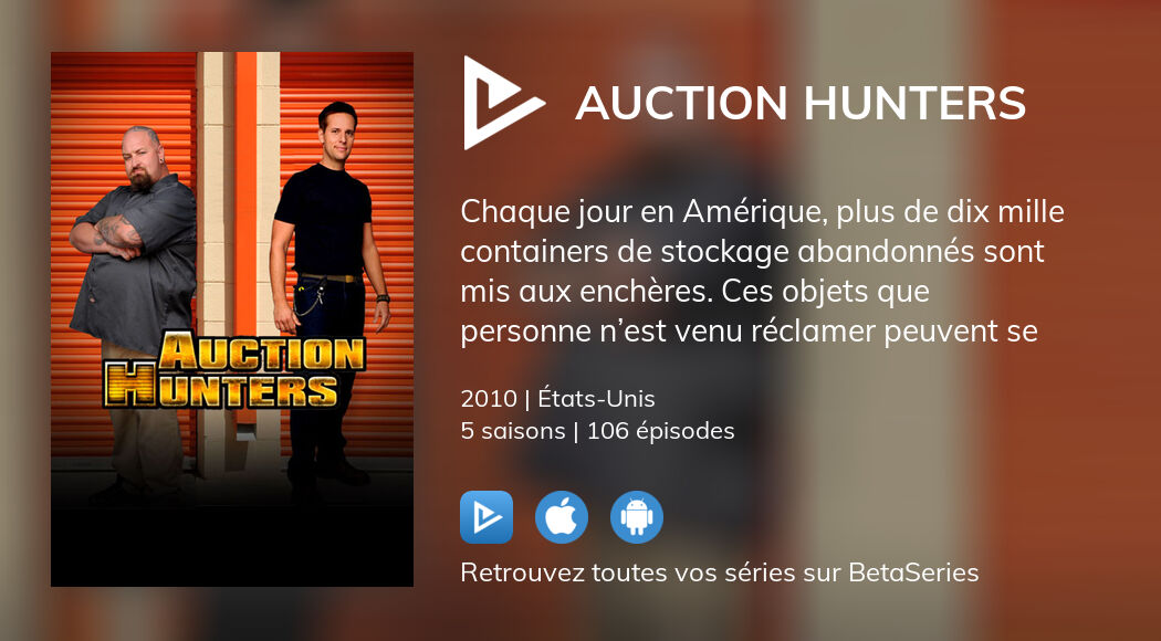Regarder Auction Hunters streaming