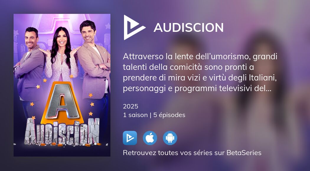 Regarder Audiscion streaming