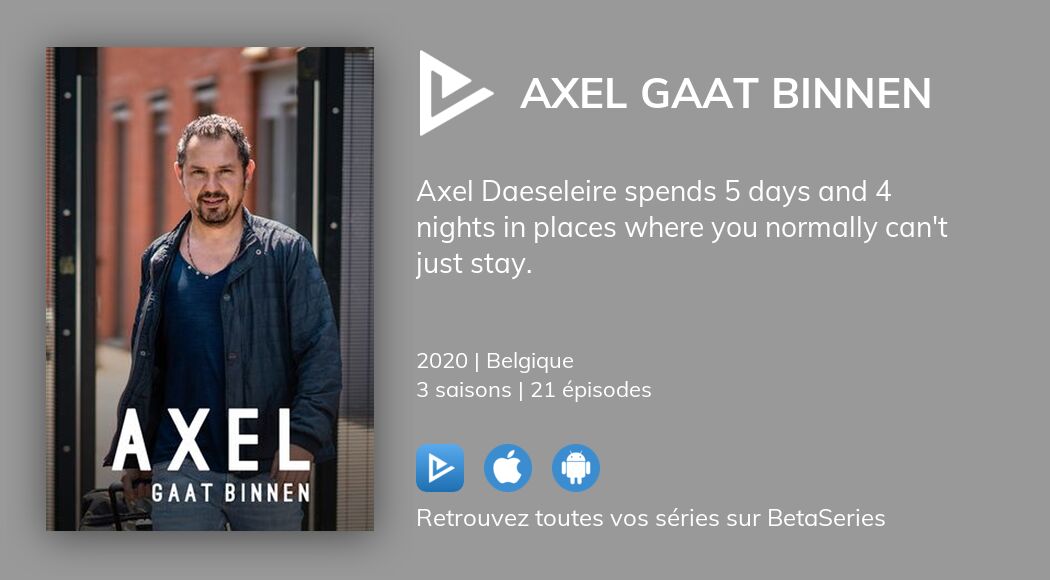 Regarder Axel Gaat Binnen streaming