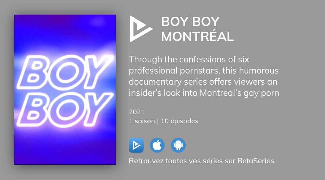 Regarder Boy Boy Montréal streaming