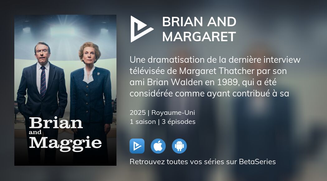 Regarder Brian and Margaret streaming