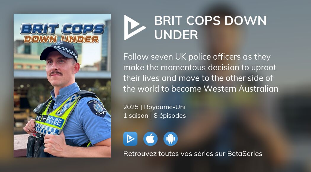 Regarder Brit cops Down Under streaming