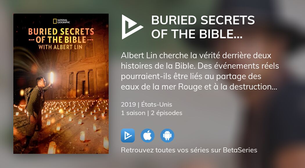Regarder Buried Secrets of the Bible With Albert Lin streaming