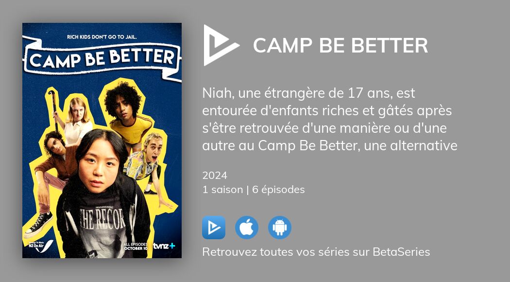 Regarder Camp Be Better streaming