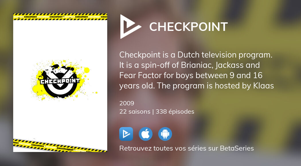 Regarder Checkpoint streaming