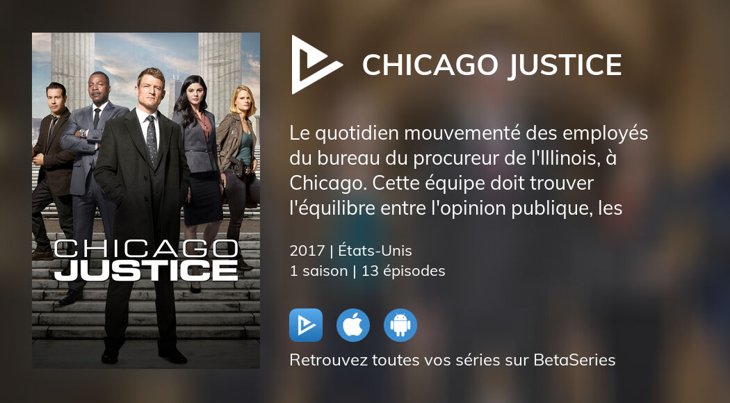 Regarder Chicago Justice streaming