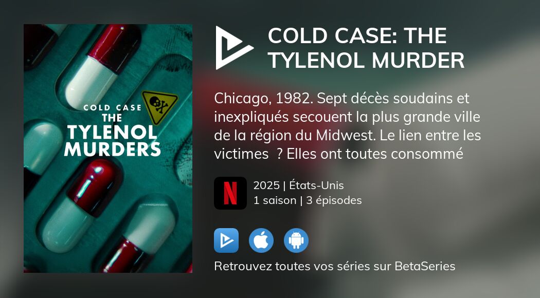 Regarder Cold Case: The Tylenol Murder streaming