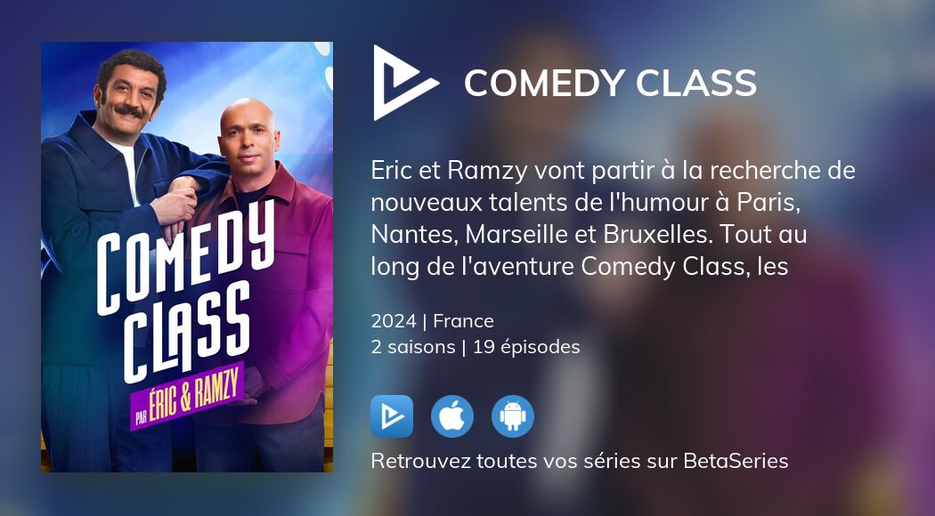 Vidéo : Voir la série Comedy Class en streaming légal complet