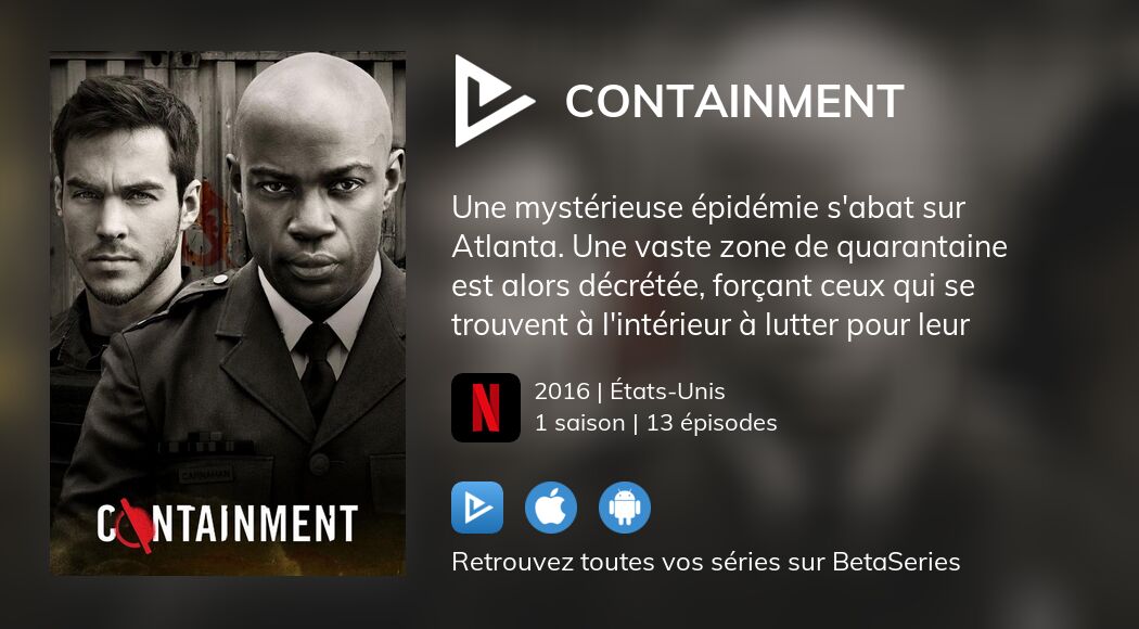 Regarder Containment streaming