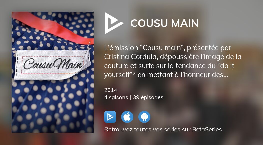 Regarder Cousu Main streaming