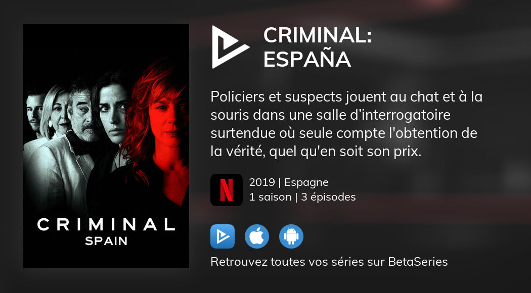 Regarder Criminal: España streaming