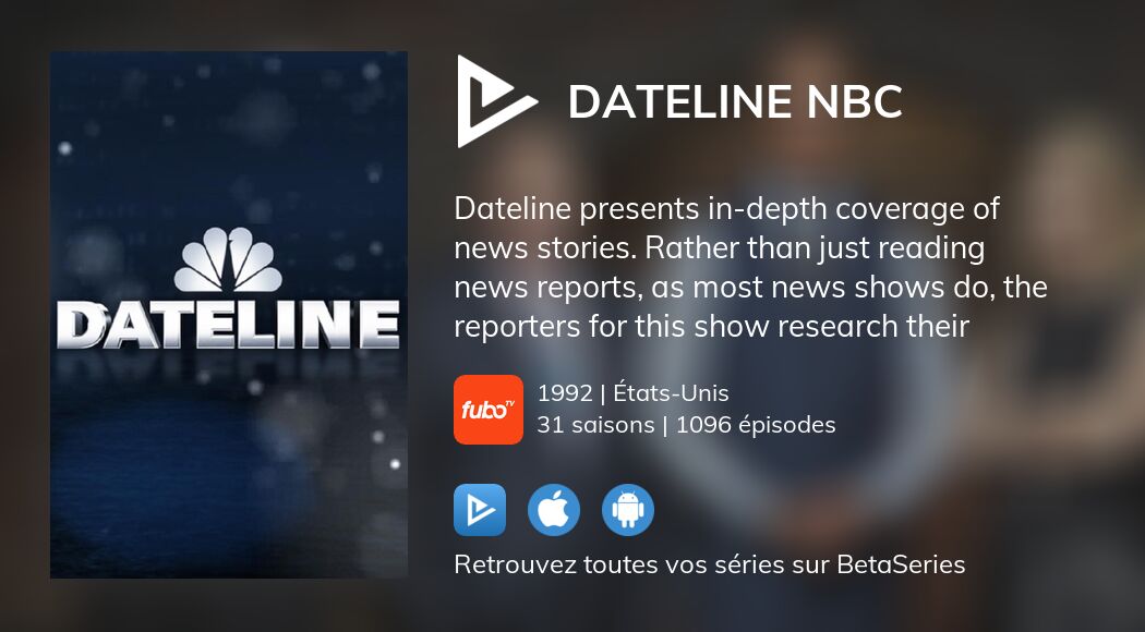 Regarder Dateline NBC streaming