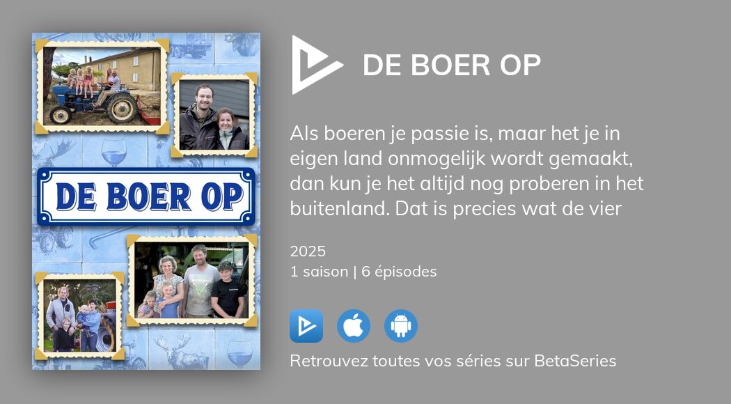 Regarder De Boer Op streaming