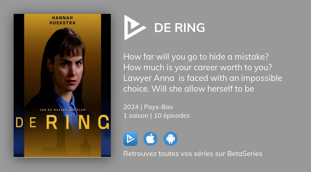 Vidéo : Voir la série De Ring en streaming légal complet