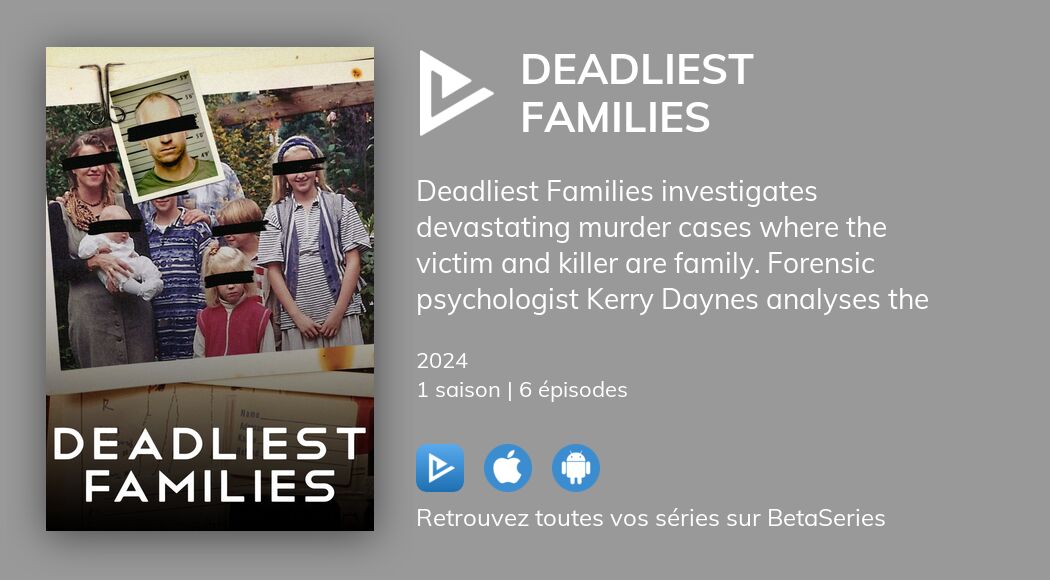 Regarder Deadliest Families streaming