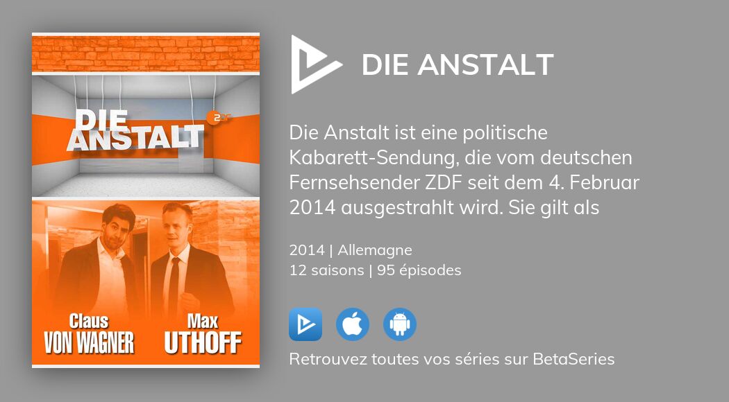 Regarder Die Anstalt streaming