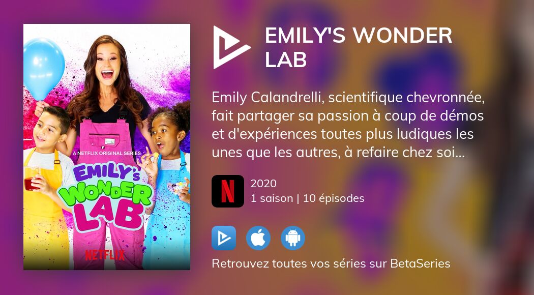 Regarder Le super labo d'Emily streaming