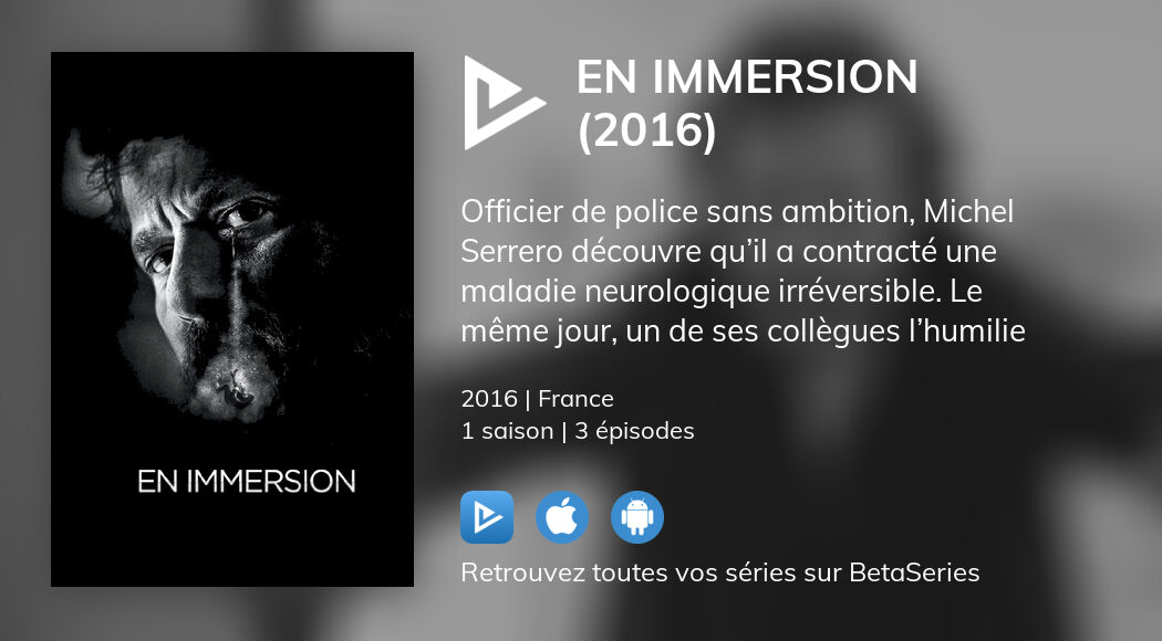Regarder En immersion (2016) streaming