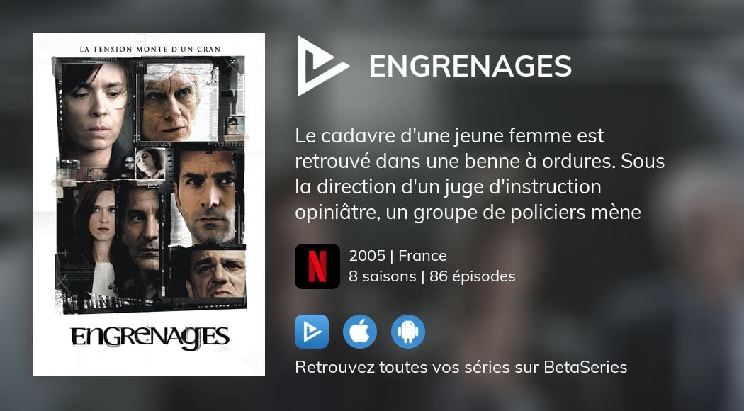 Regarder Engrenages streaming