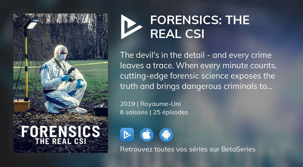 Regarder Forensics: The Real CSI streaming