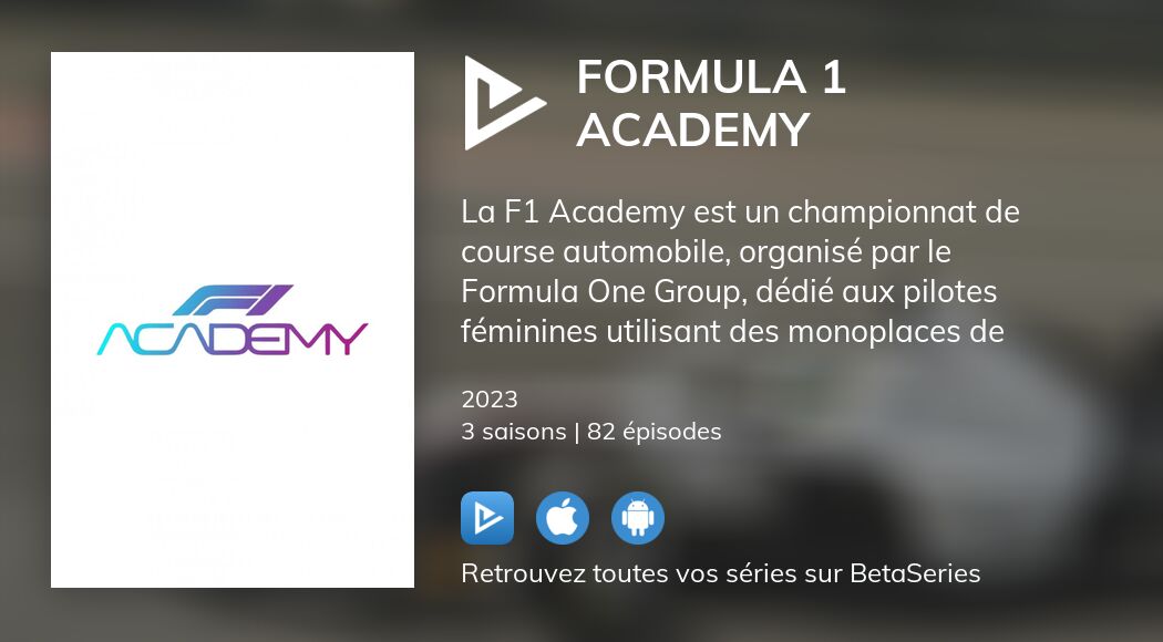 Regarder Formula 1 Academy streaming