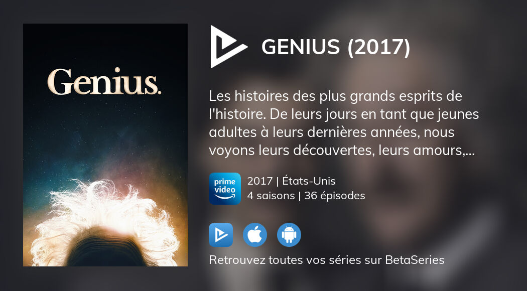 Regarder Genius (2017) streaming