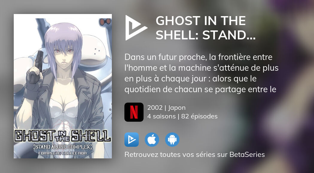 Regarder Ghost in the Shell: Stand Alone Complex streaming