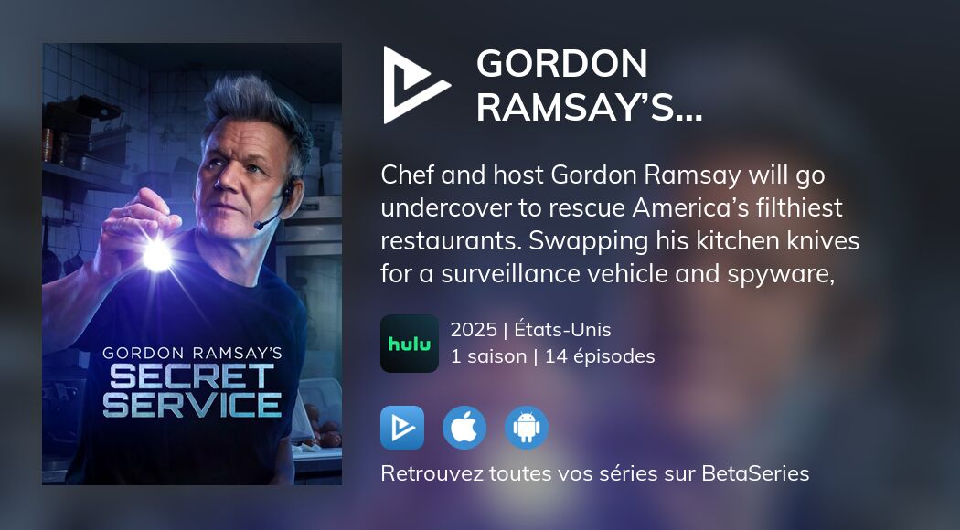 Regarder Gordon Ramsay’s Secret Service streaming