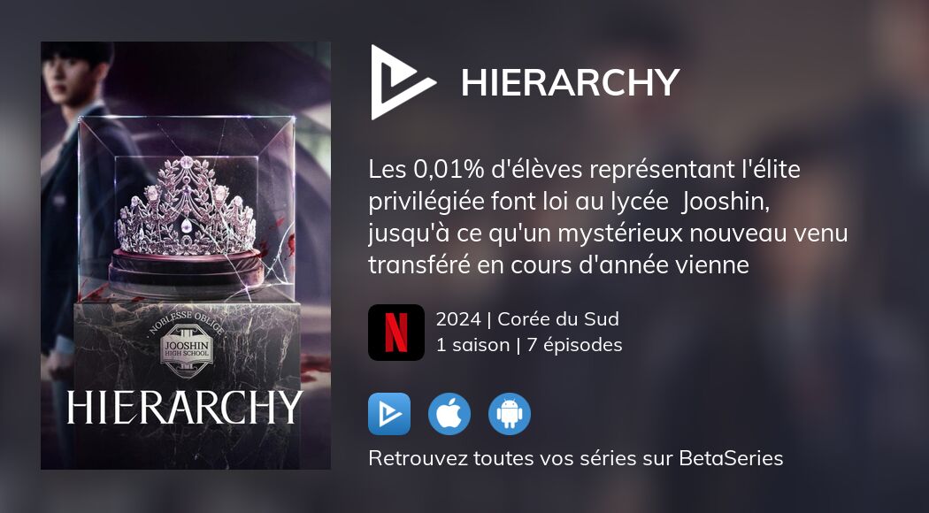 Vidéo : Voir la série Hierarchy en streaming légal complet