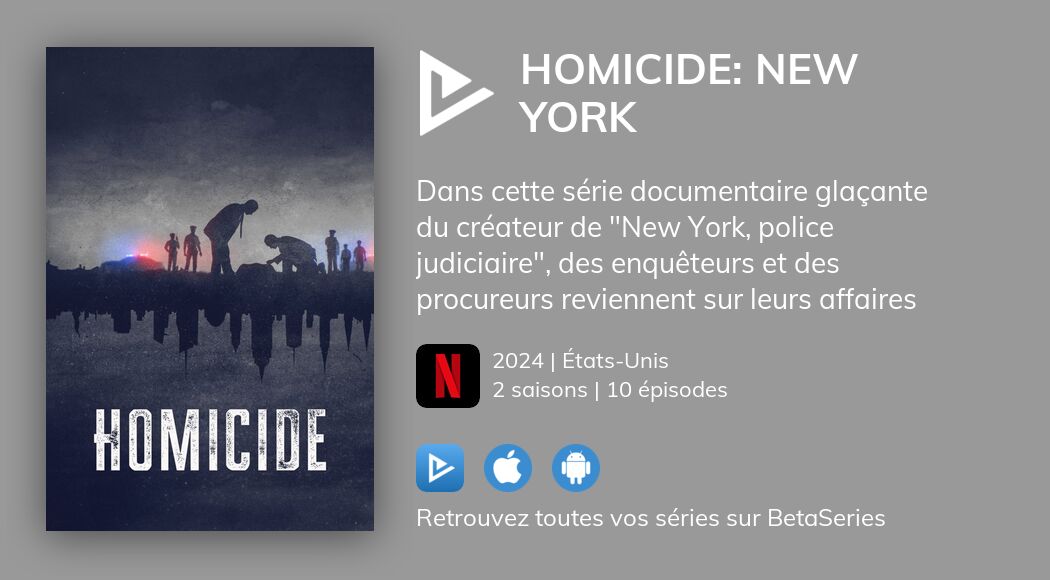 Regarder Homicide streaming