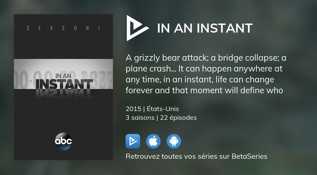 Regarder In an Instant streaming