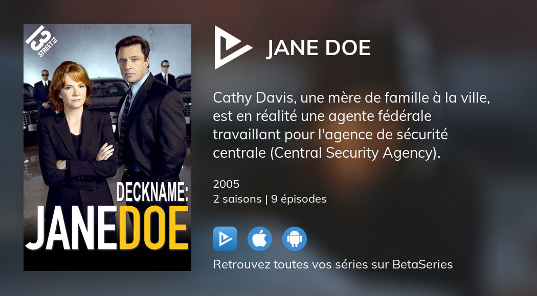 Regarder Jane Doe streaming