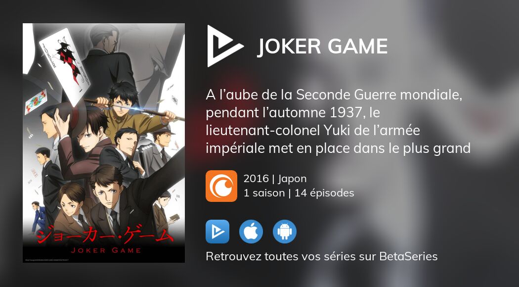 Regarder Joker Game streaming