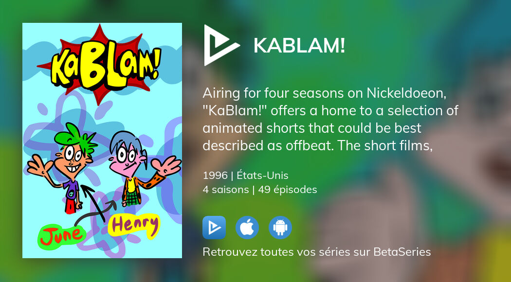 Vidéo : Voir la série KaBlam! en streaming légal complet