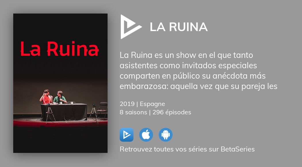 Regarder La Ruina streaming