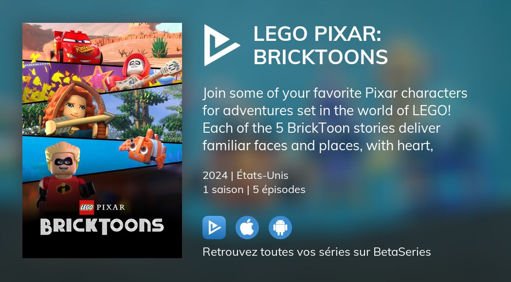 Regarder LEGO Pixar: BrickToons streaming