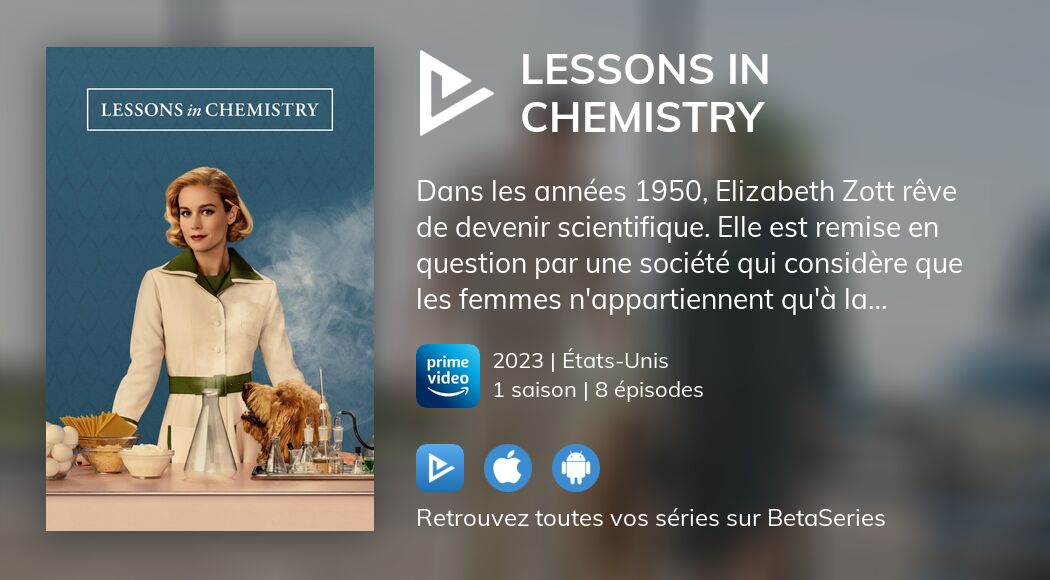 Regarder Lessons in Chemistry streaming
